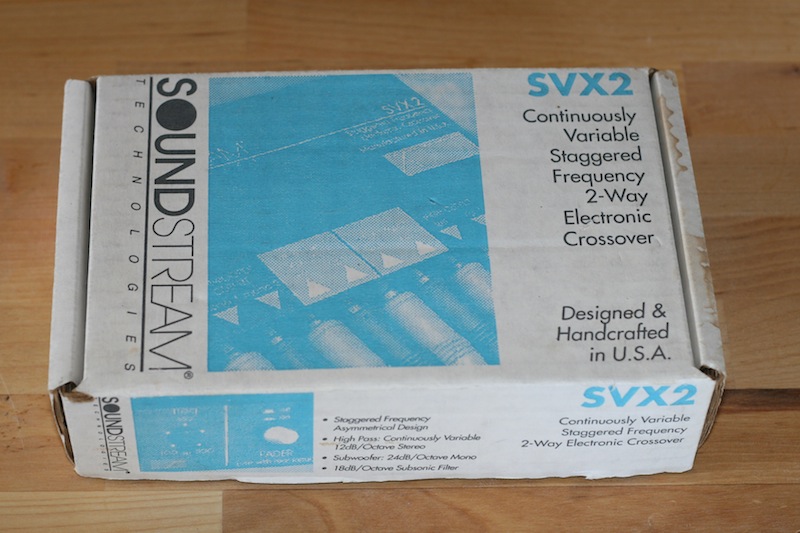 Old School Soundstream gear - D100-II, Reference Components, SVX2 ...